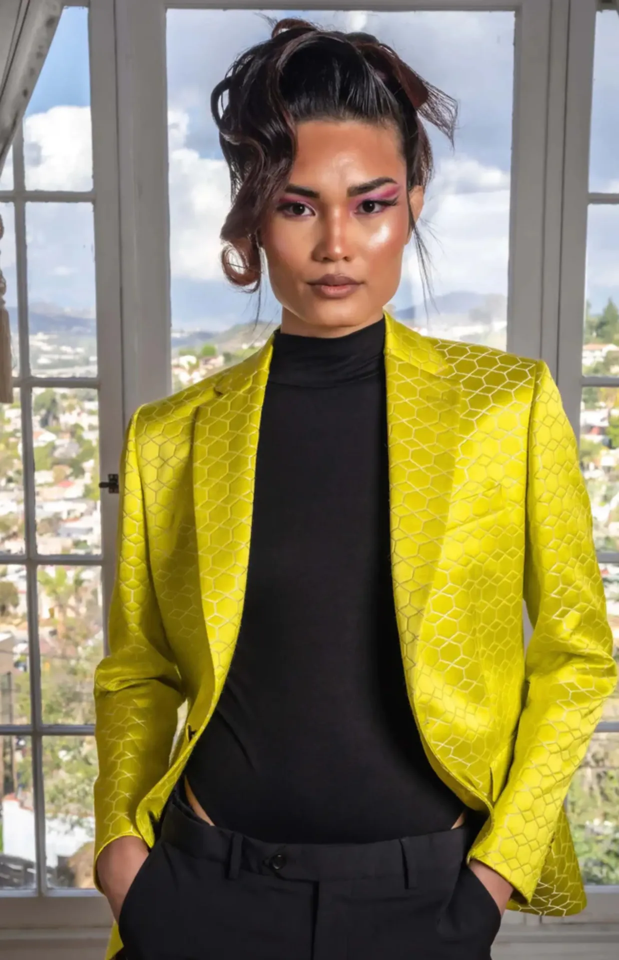 The Grid Suit | Bella Sera Bridal NH